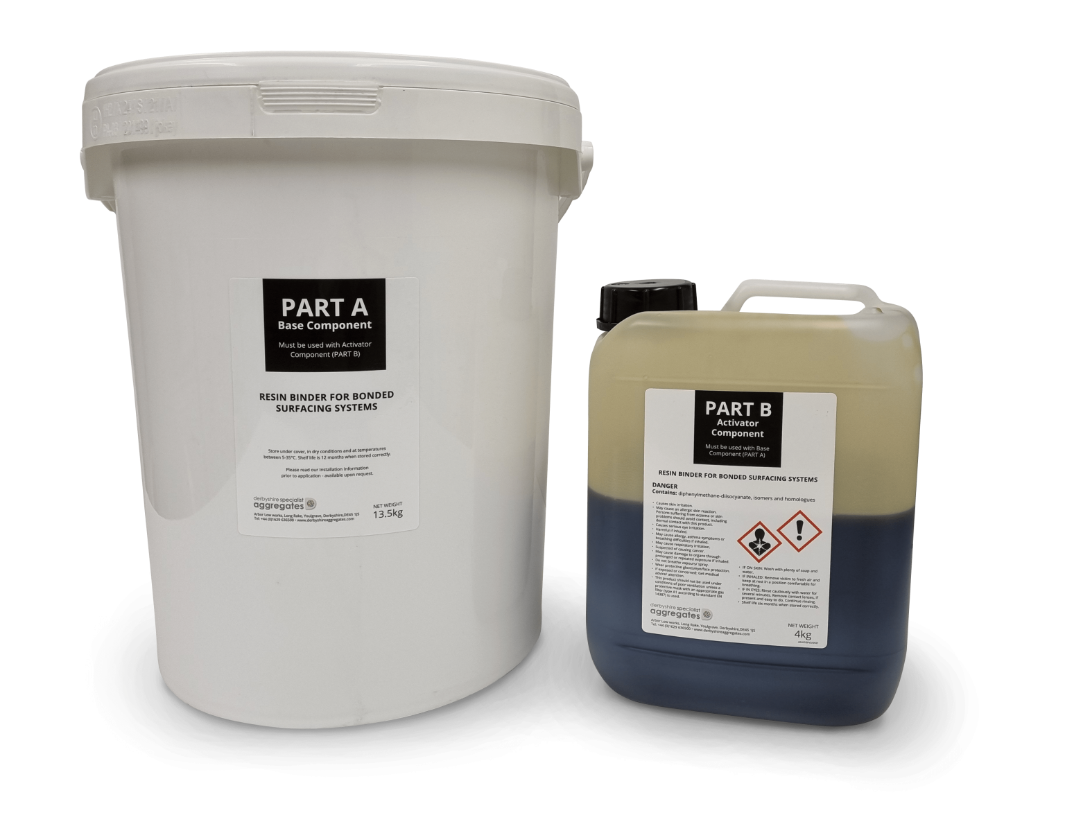 Bonded Resin - 2 part Kit 17.5kg - Resin Drives Trade