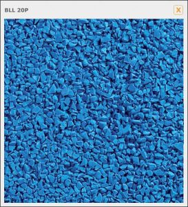 Light Blue 1-4mm EPDM 25KG Bag - Resin Drives Trade